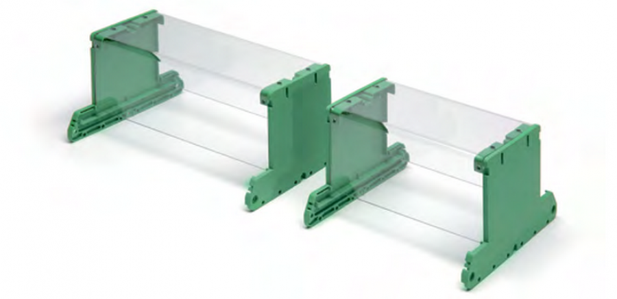 Support One - Din rail (EN 60715) mounting modular supports for PCBs ...